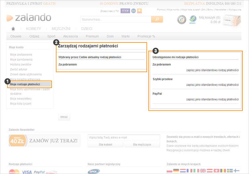 Pomoc Zalando | Najczęściej zadawane pytania (FAQ)